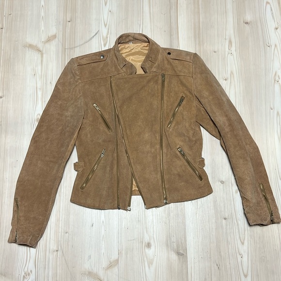 Vintage | Jackets & Coats | Vintage Suede Rough Out Motto Jacket | Poshmark